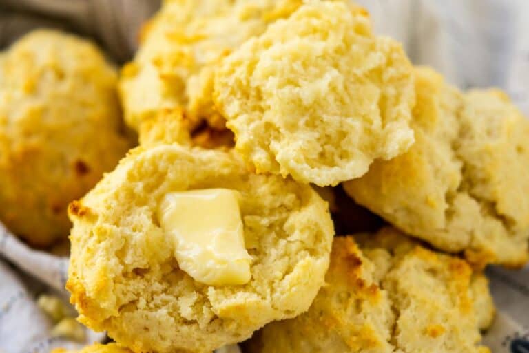 The Easiest Homemade Drop Biscuits | Heather Likes Food