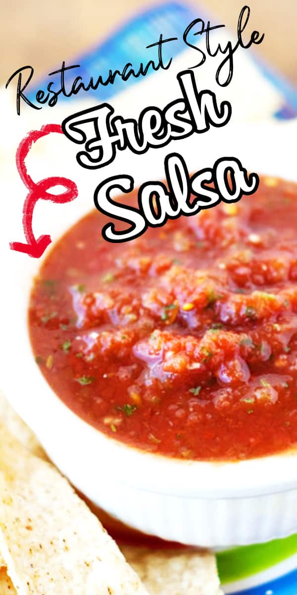 Restaurant Style Salsa | Heather Likes Food