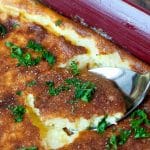 Spoon Bread with Cheddar and Garlic Heather Likes Food