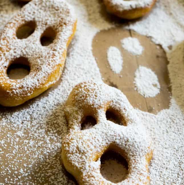 Screaming Ghost Donuts | Heather Likes Food