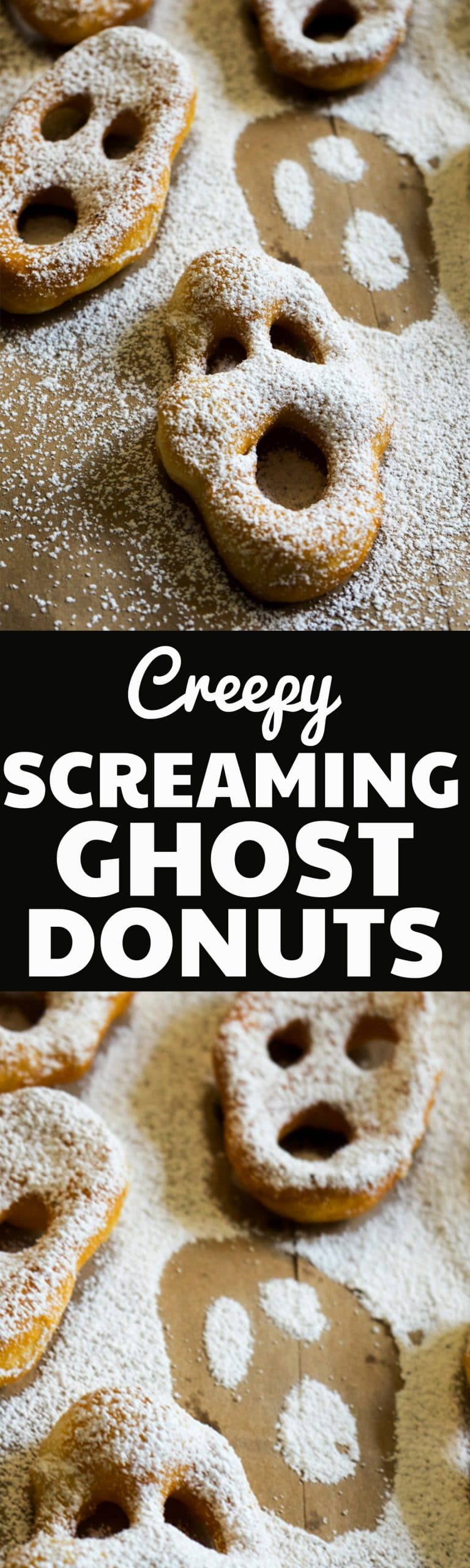 Screaming Ghost Donuts | Heather Likes Food