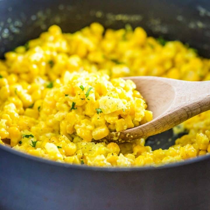 Homemade Creamed Corn Recipe From Scratch | Heather Likes Food